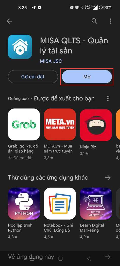 Hướng dẫn tải và cài đặt ứng dụng MISA QLTS – Help MISA QLTS